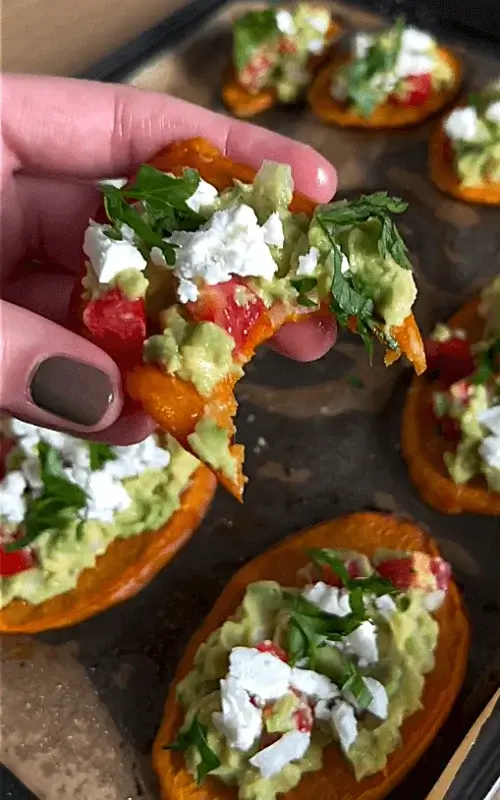 Roasted Sweet Potato Rounds - Home Cooks World